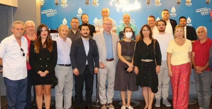 İyi parti Sarıyer ilçe başkanı Mustafa YAZICI ve yönetimi önceki ay ...